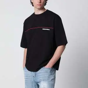 Dsquared2 Loose-fit Cotton Jersey T-shirt With Logo