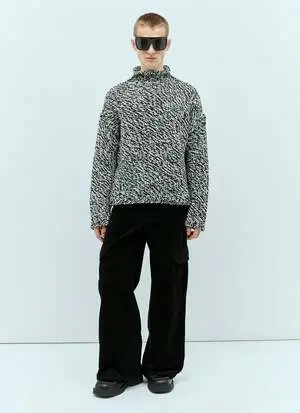 Acne Studios High-neck Chunky Wool-blend Sweater