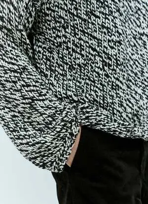 Acne Studios High-neck Chunky Wool-blend Sweater
