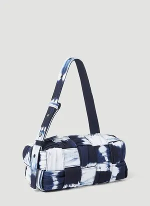 Bottega Veneta Cassette Shoulder Bag - Blue