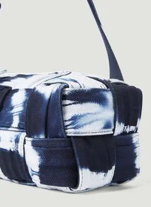 Bottega Veneta Cassette Shoulder Bag - Blue