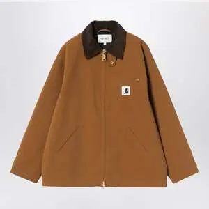 Carhartt Work In Progress Clark Jacket With Velvet Collar - Brown