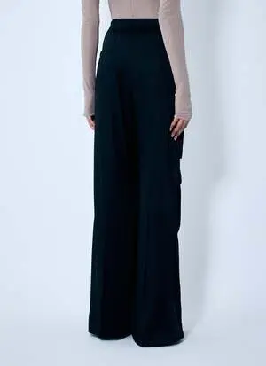 Rick Owens Satin Cargo Pants