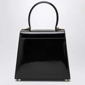 FERRAGAMO Small Leather Top-handle Bag With Gancini Closure