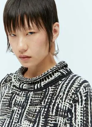 Bottega Veneta Intrecciato Cotton Knit Sweater