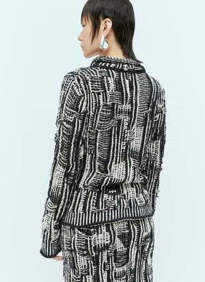 Bottega Veneta Intrecciato Cotton Knit Sweater