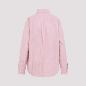 Miu Miu Striped Cotton Button-down Shirt
