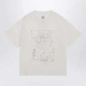 Rick Owens Brad Black/milk T-shirt