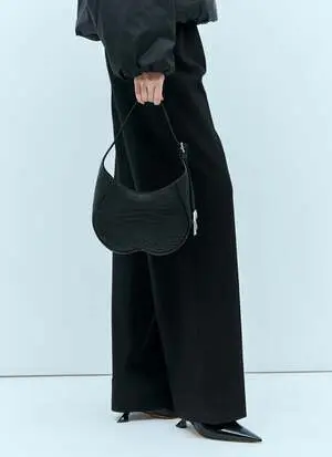 Burberry Small Chess Shoulder Bag - Black