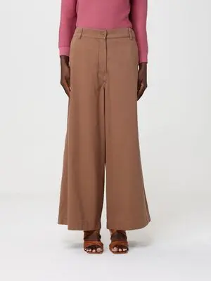 Max Mara Wide Leg Leather Trousers