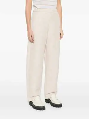 Max Mara Embossed Cotton Blend Trousers - Multicolor