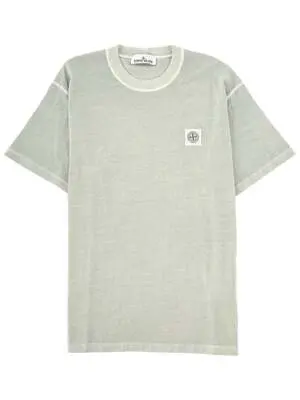 Stone Island T-shirt With Logo Patch