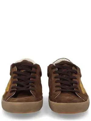 GOLDEN GOOSE Super-star Sneakers - Brown