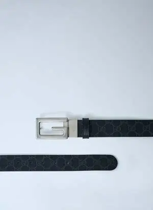 Gucci Interlocking G Leather Belt