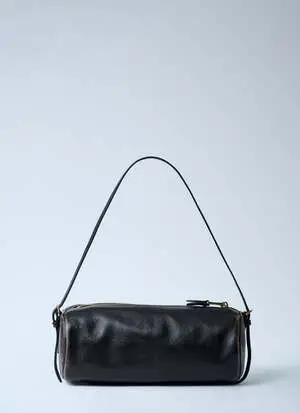 Miu Miu Leather Logo Motif Shoulder Bag