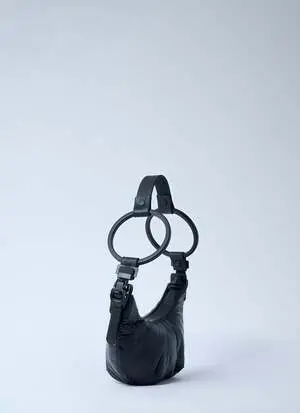 INNERRAUM Object Hm0 Micro Half Moon Shoulder Bag