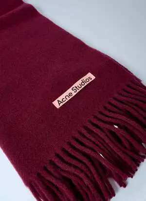 Acne Studios Fringe Wool Scarf - Multicolor