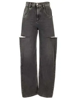 MAISON MARGIELA Distressed Cutout Denim Jeans