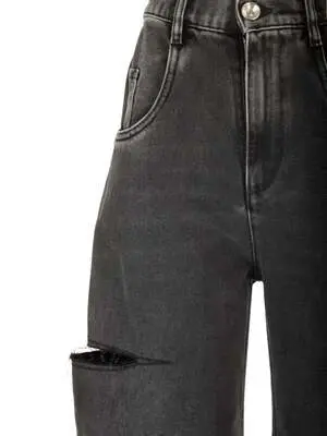 MAISON MARGIELA Distressed Cutout Denim Jeans