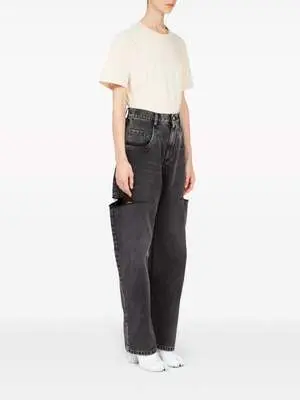 MAISON MARGIELA Distressed Cutout Denim Jeans
