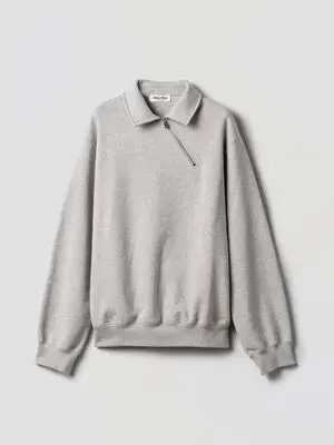 Miu Miu Cotton Zip Polo Shirt