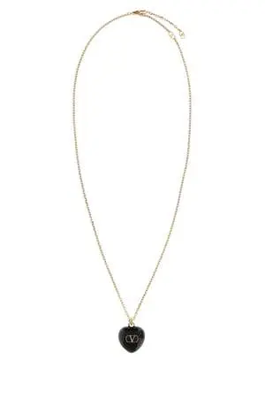 VALENTINO Valentino Garavani Metal Coeur Royal Necklace