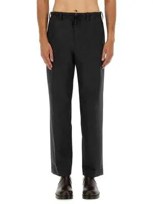 Dries Van Noten Wool Trousers - Gray