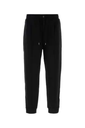 Brunello Cucinelli Cotton Blend Joggers - Black