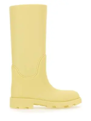 Burberry BURBERRY Synthetic Rubber Tall Boots Yellow