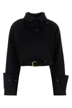Chloé Wool Coat - Black