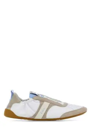 Chloé Fabric And Suede Sneakers