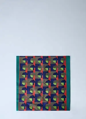 Miu Miu Printed Silk Scarf
