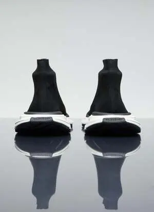 Balenciaga 3xl Knit Sock Sneakers - Black