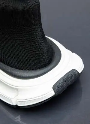 Balenciaga 3xl Knit Sock Sneakers - Black