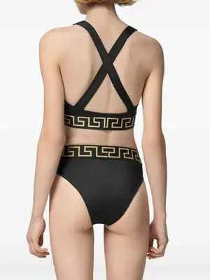 Versace Greca Bikini Top
