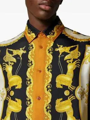 Versace Baroque Print Shirt - Multicolor