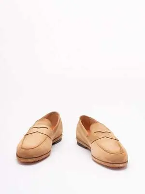 Santoni Calf Leather Loafers