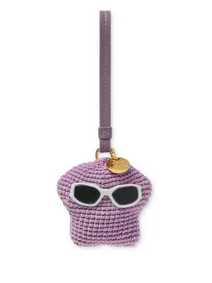 Versace Medusa Fluffy Bag Charm - Multicolor