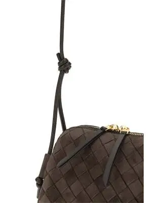 Bottega Veneta Mini Loop Shoulder Bag - Brown