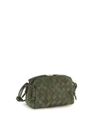 Bottega Veneta Mini Loop Shoulder Bag - Green