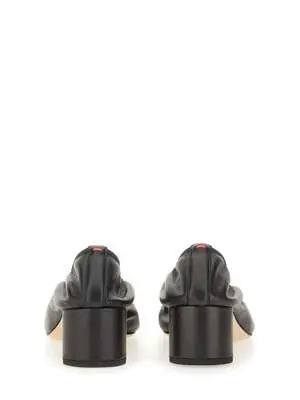 AeydĒ Gemma Nappa Leather Pumps - Black