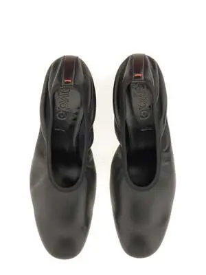 AeydĒ Gemma Nappa Leather Pumps - Black