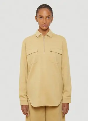 Jil Sander Zip Up Shirts For Women