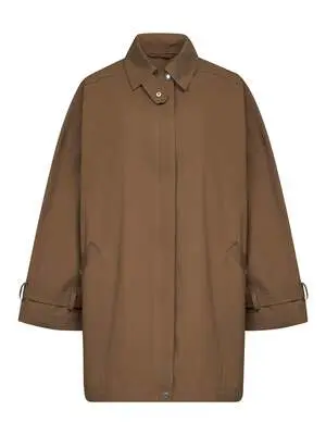 Women's Oversized Gabardine Coats