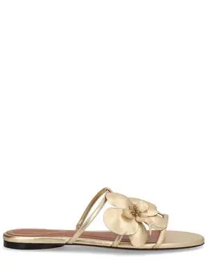 Zimmermann Sandal Orchid Leather - Gold
