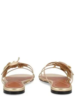 Zimmermann Sandal Orchid Leather - Gold