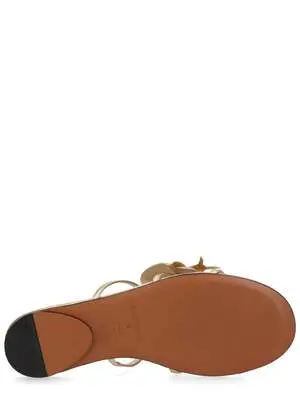 Zimmermann Sandal Orchid Leather - Gold