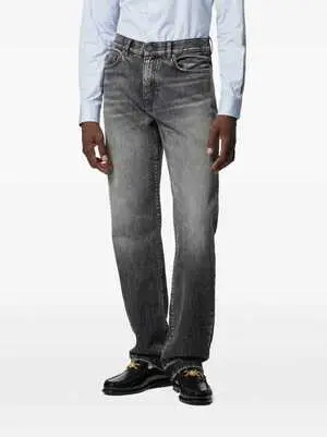 Versace With Logo Appliqu - Gray