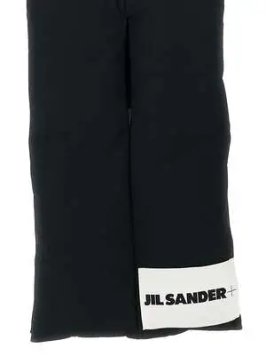 JIL SANDER Down Scarf 01' Scarf - Black