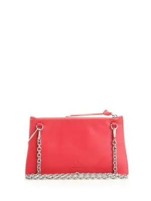 VIVIENNE WESTWOOD Embellished Clutch Bag With Rhinestones